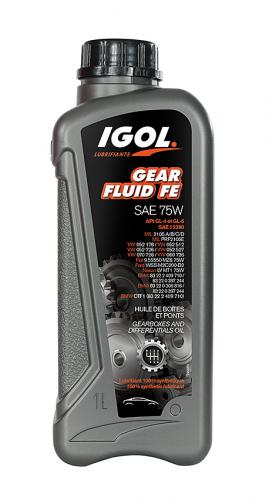 GEAR FLUID FE pour lubrifier transmission de véhicules légers et utilitaire
